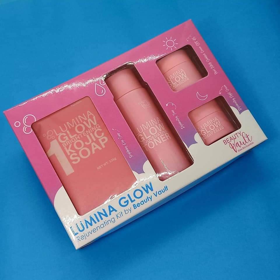 Lumina Glow Rejuvinating Kit and Maintenance Kit by Beauty Vault ...