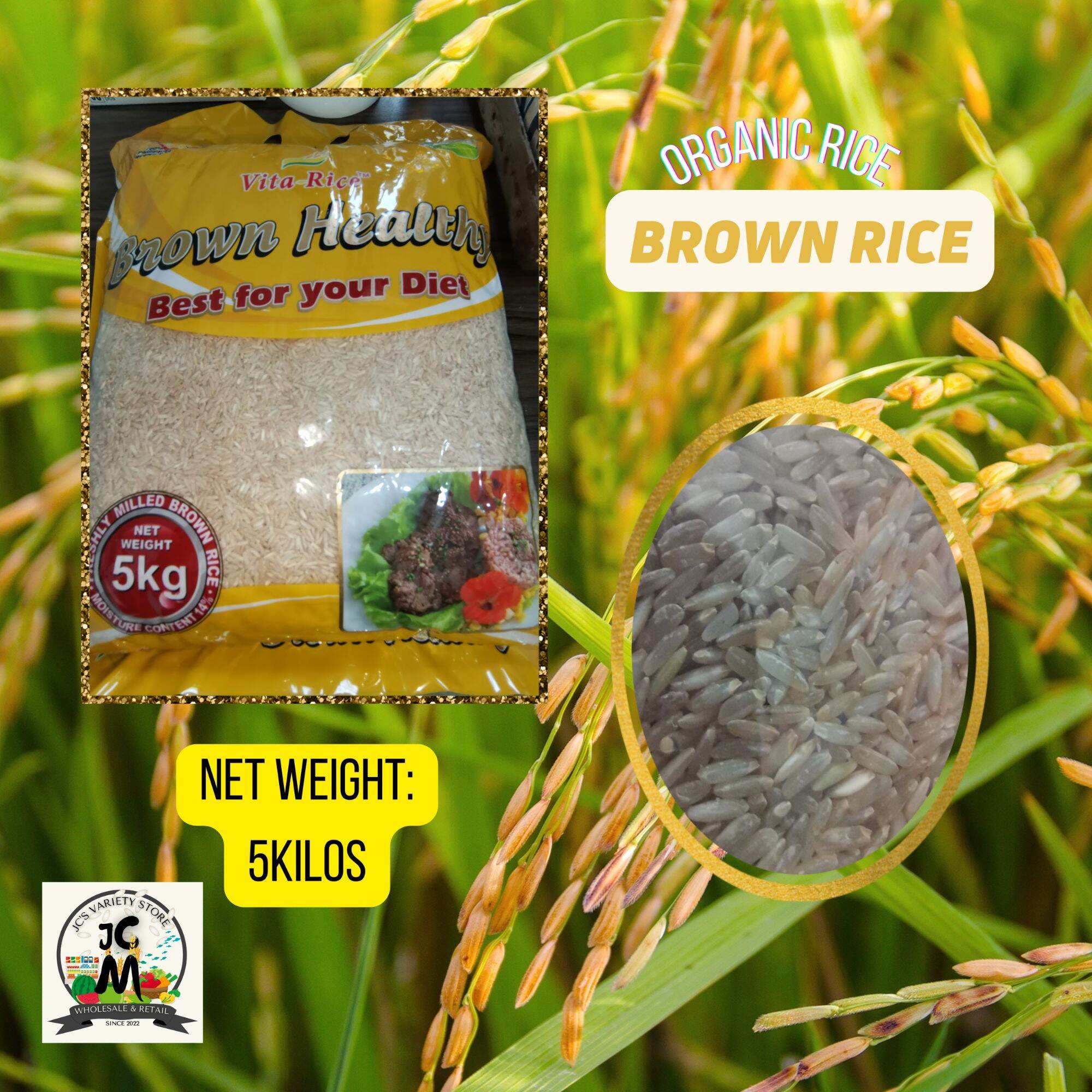 5 KILOS BROWN HEALTHY RICE | Lazada PH