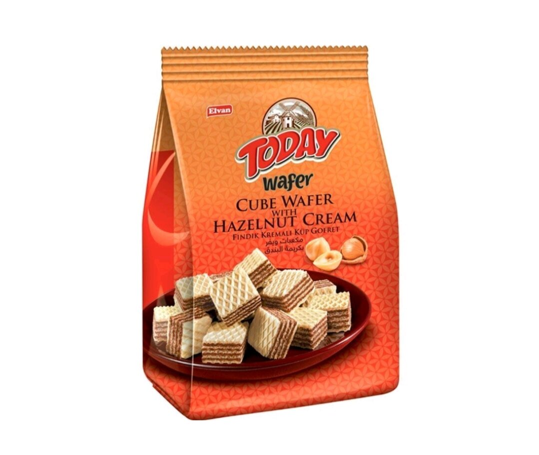 Elvan Today Hazelnut Cube Wafer - 200g | Lazada PH