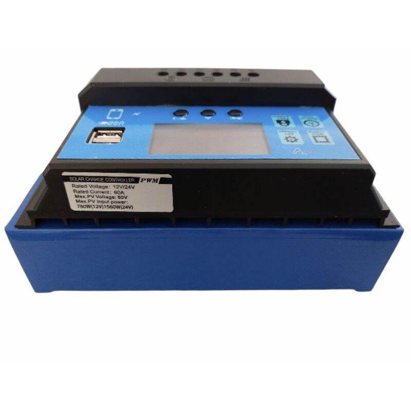 YJSS 10A 20A 30A 40A 50A 60A 12V 24V Intelligent PWM Solar Charge Controller. | Lazada PH