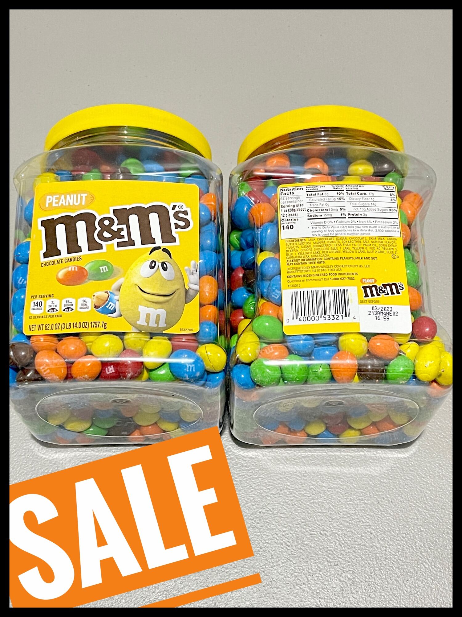 M&M’s Peanut Chocolate Candies (1.76kg) | Lazada PH