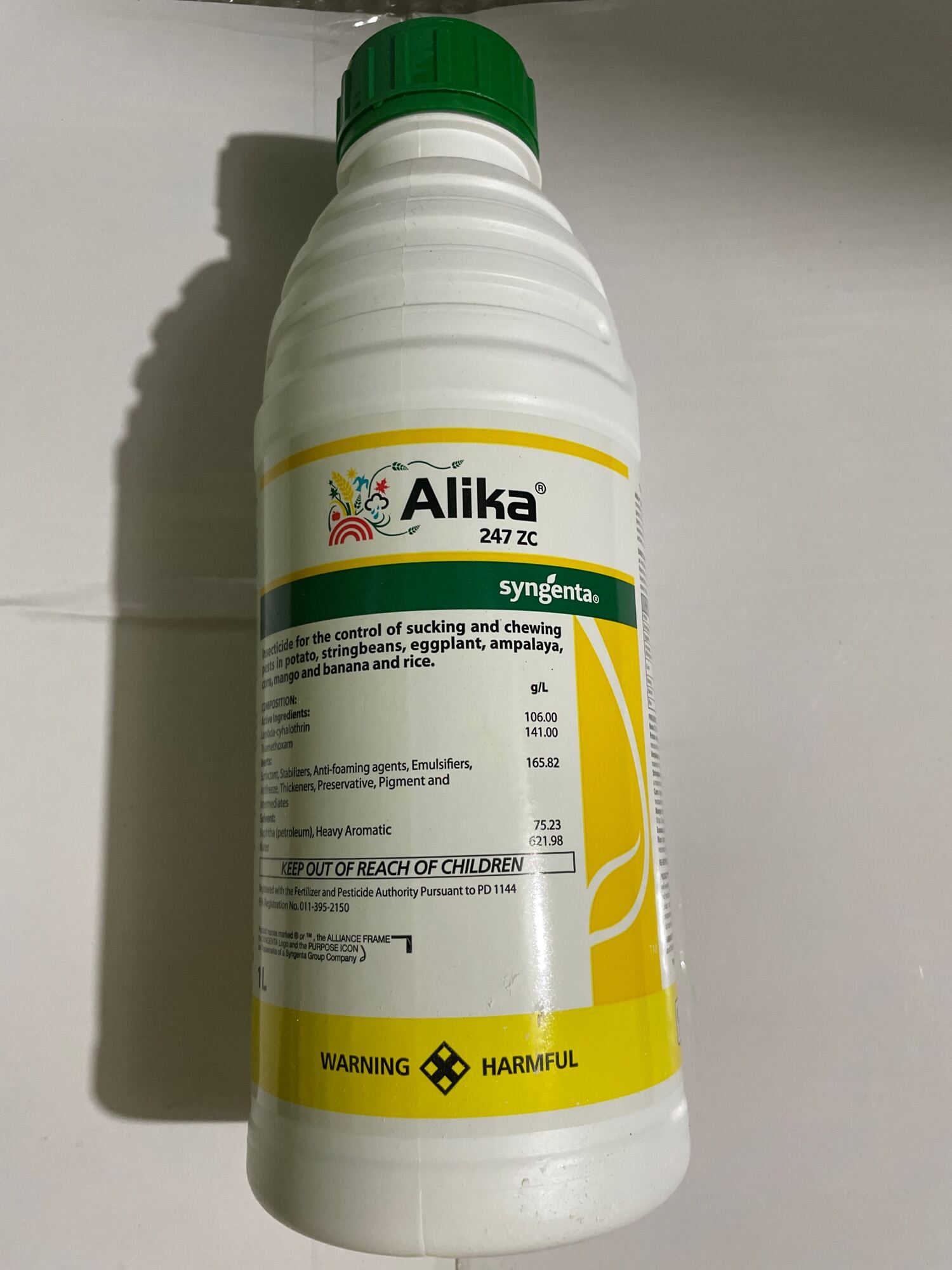 ALIKA 247 ZC (1 LITER / 250mL / 100 mL) LAMBDA-CYHALOTHRIN ...