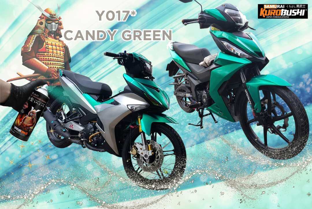 Samurai Paint Y017 Candy Green | Lazada PH