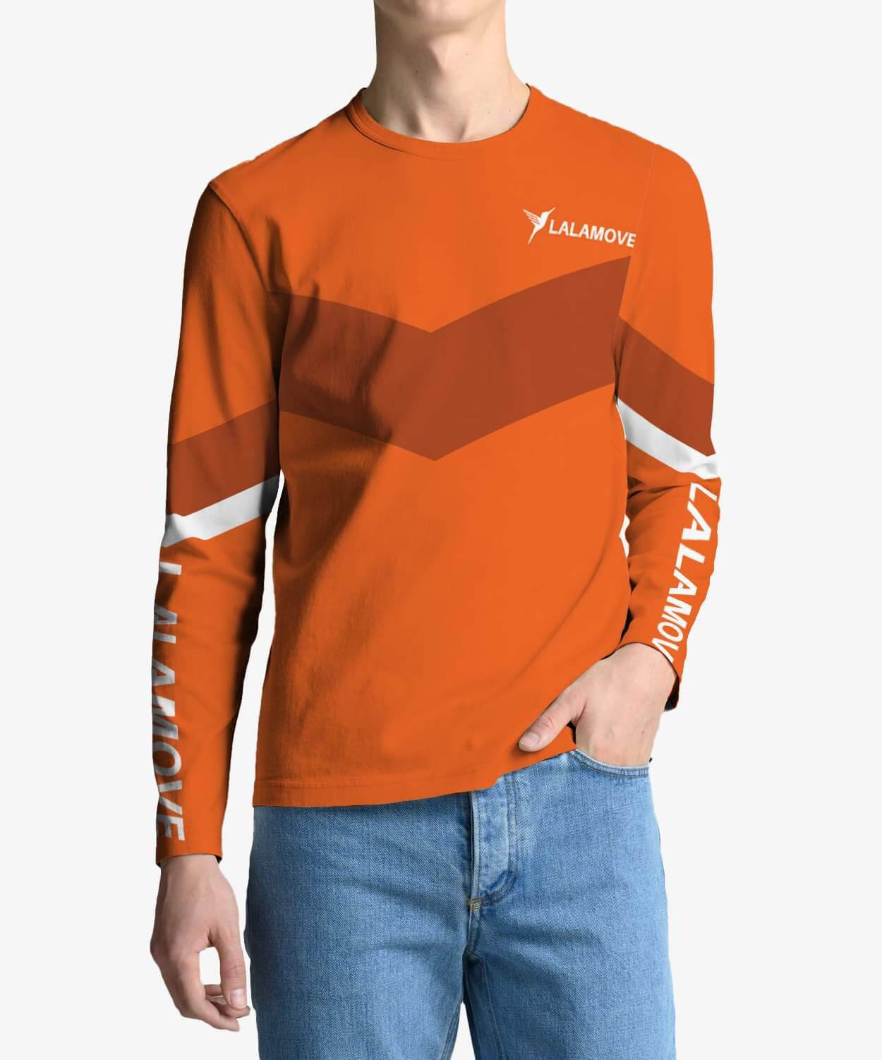 SE Delivery Riders Uniform longsleeve Full Bleed Sublimation Lalamove ...