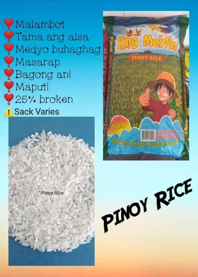 King Melvin Pinoy Rice (25kg) | Lazada PH