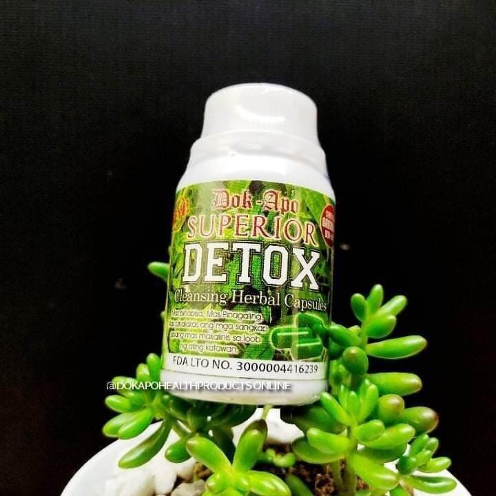 DOK-APO Superior Detox Cleansing Capsules 💚 50 Capsules MAGANDANG ...