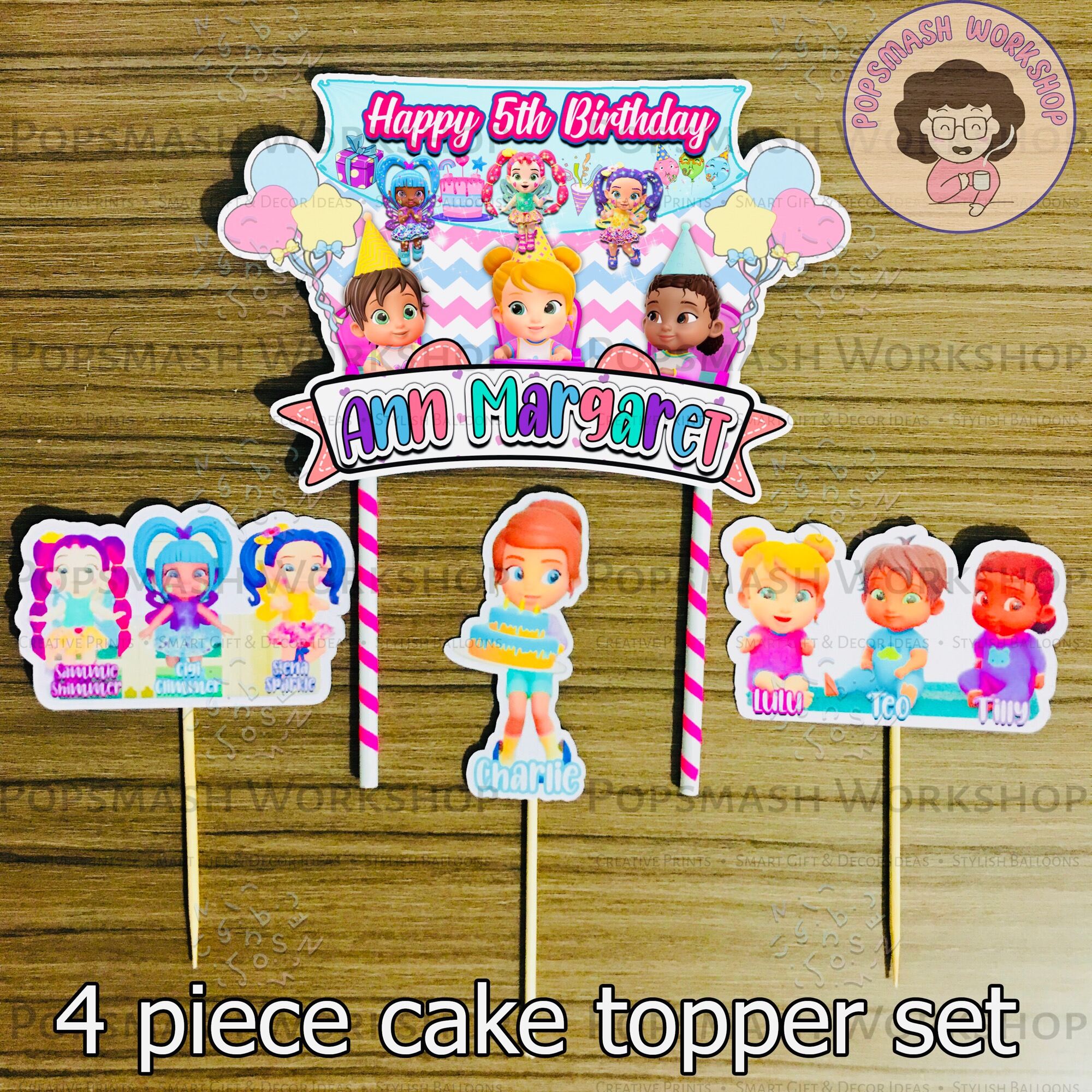 Baby Alive Cake Topper Cupcake Topper Party Decor | Lazada PH