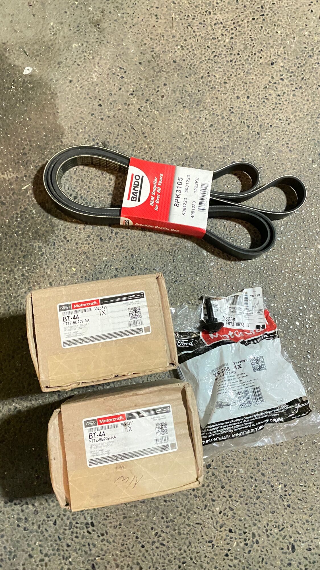 Ford 1998 Powerstroke 7.3 v8 turbo diesel Belt Tensioner Bearing ...