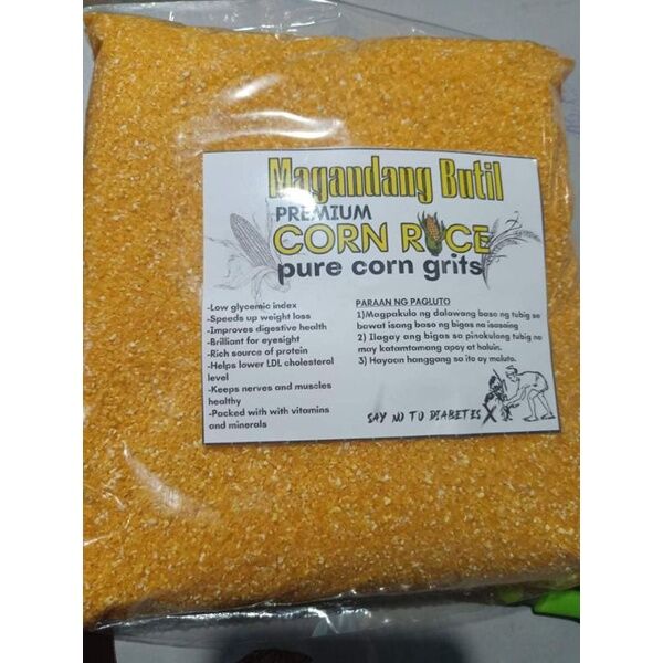 2 KG YELLOW CORN RICE BIGAS NA MAIS | Lazada PH
