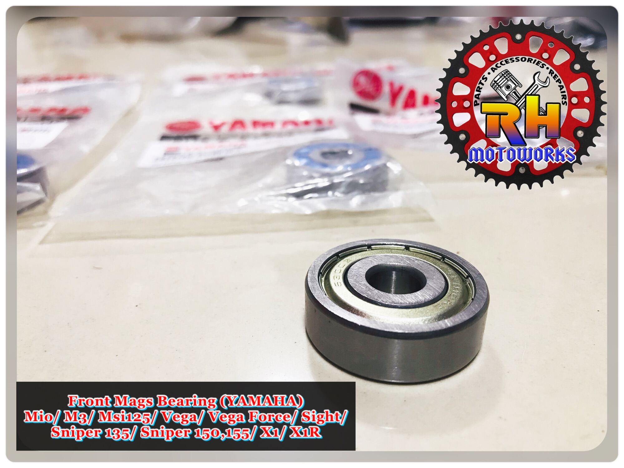 YAMAHA GENUINE BEARING 6300 for Sniper 135/ Sniper 150/ Sniper 155/ Vega/ Vega Force/ VFi/ Sight ...
