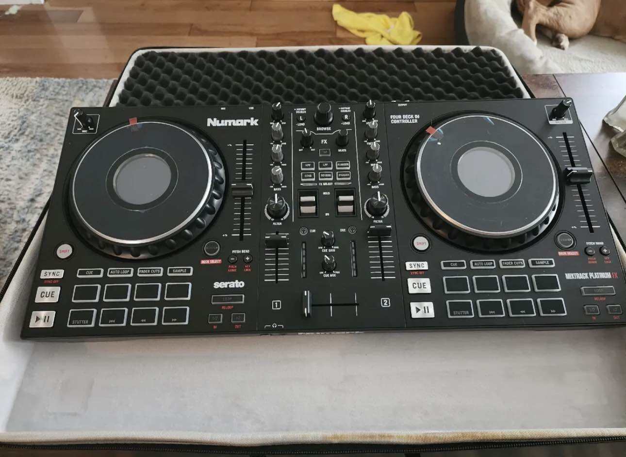 Numark Mixtrack Platinum FX 4-Deck Serato DJ Controller w/Jog Wheel ...