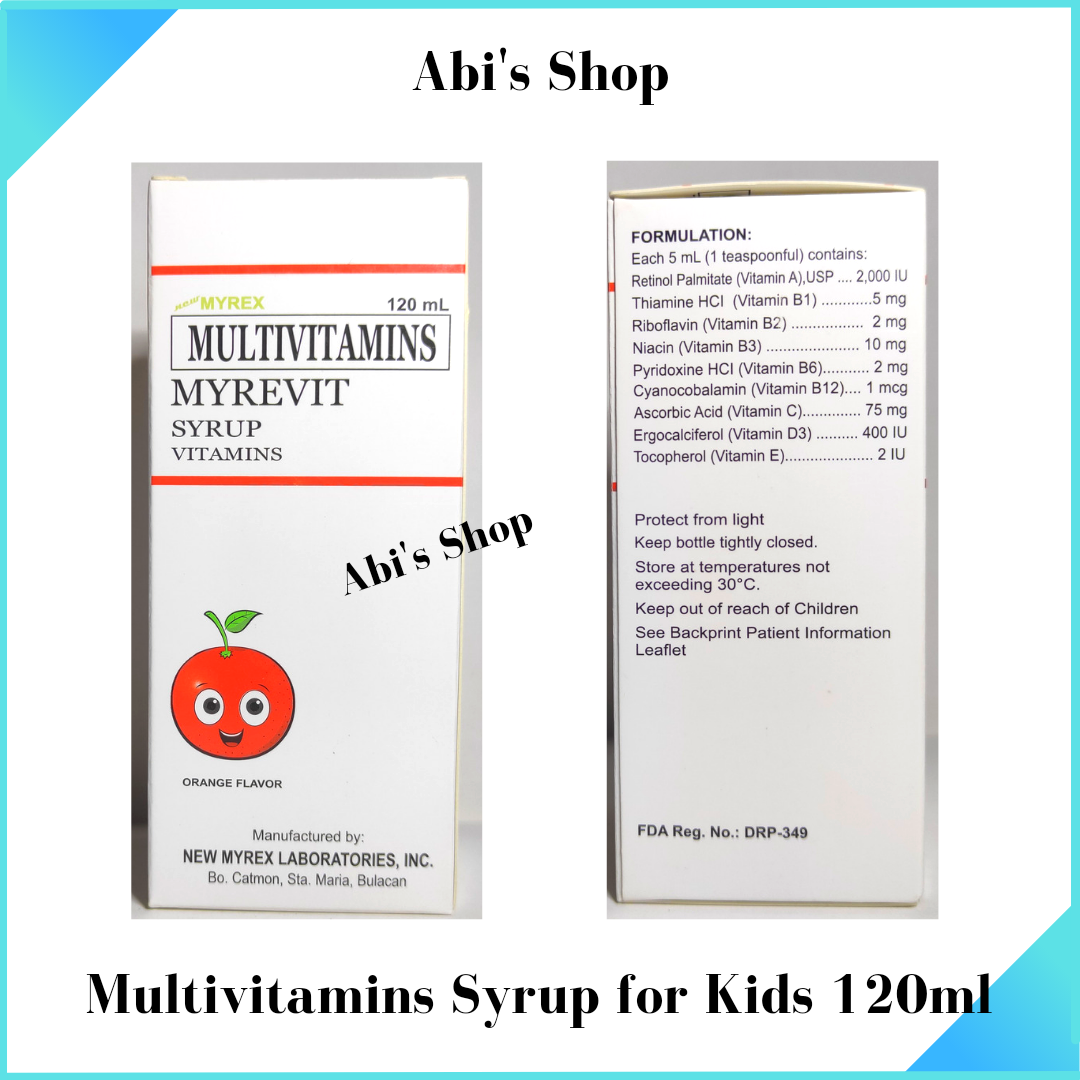 MYREVIT SYRUP for kids 120ml | Lazada PH