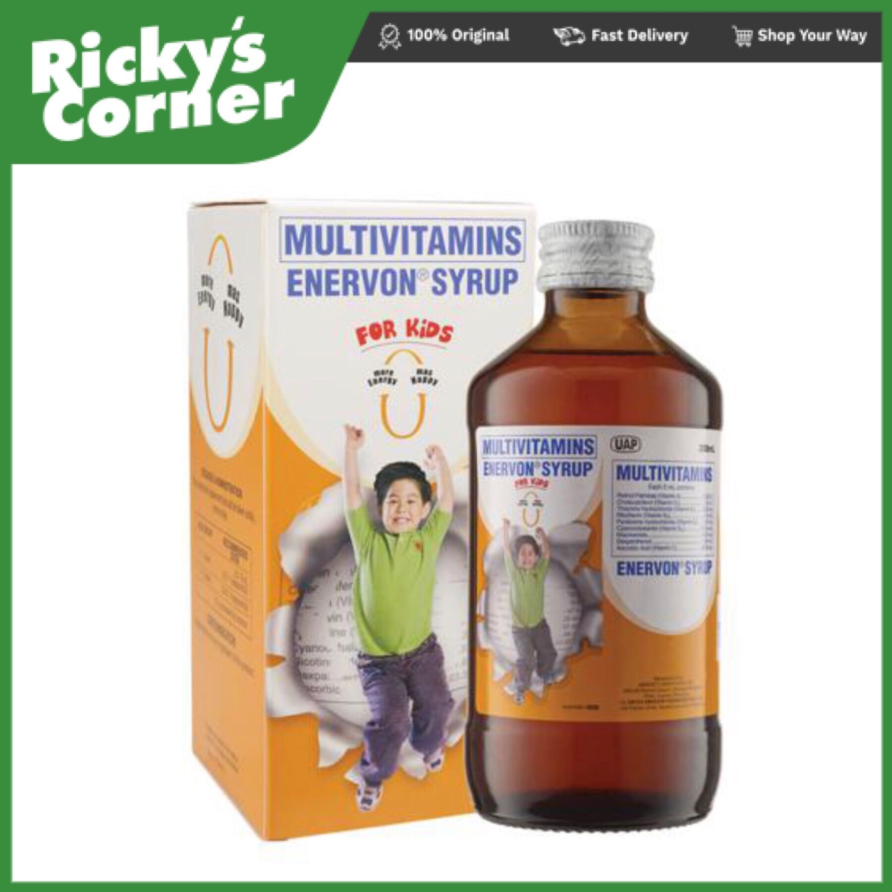 Enervon syrup for kids 250ml | Lazada PH