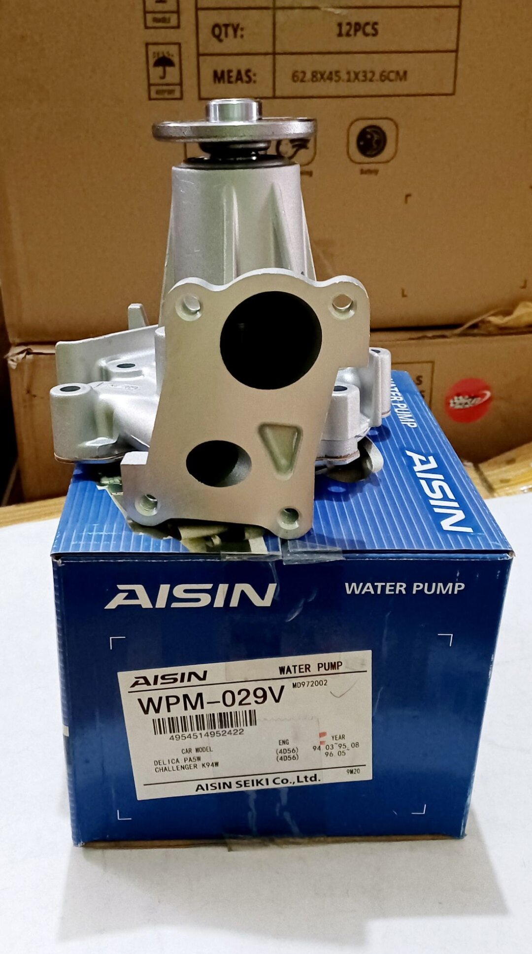 Aisin Mitsubishi pajero/L300 4D56 Water pump assembly WPM-029v | Lazada PH