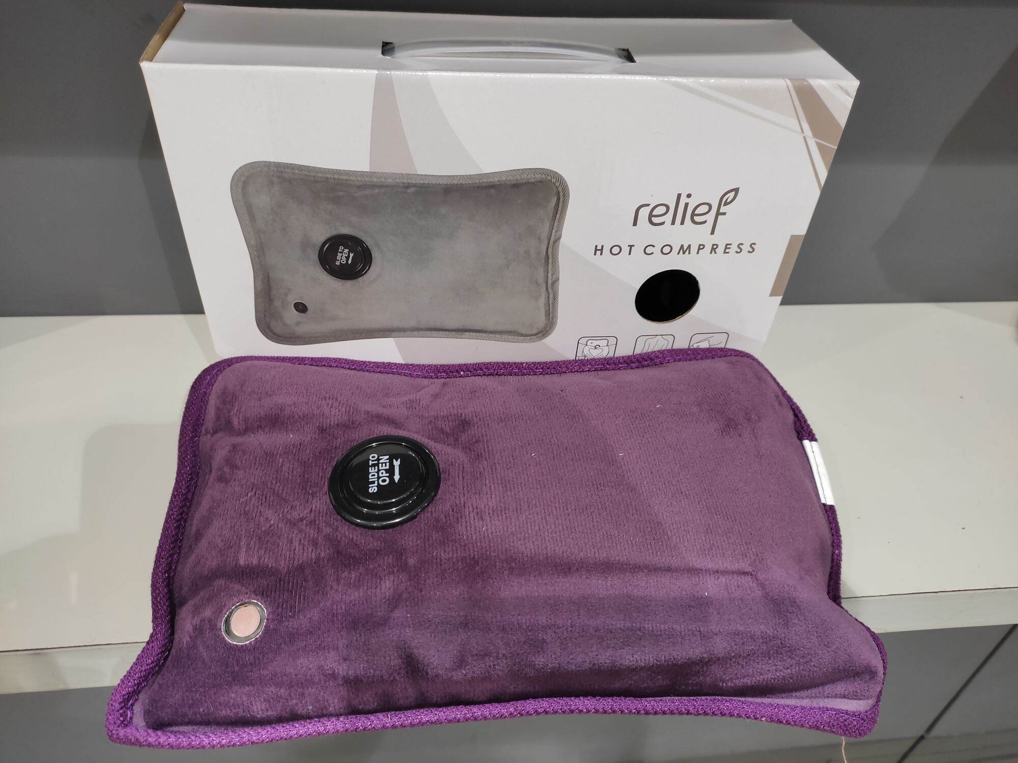 ORIGINAL RELIEF HOT COMPRESS RECHARGEABLE | Lazada PH
