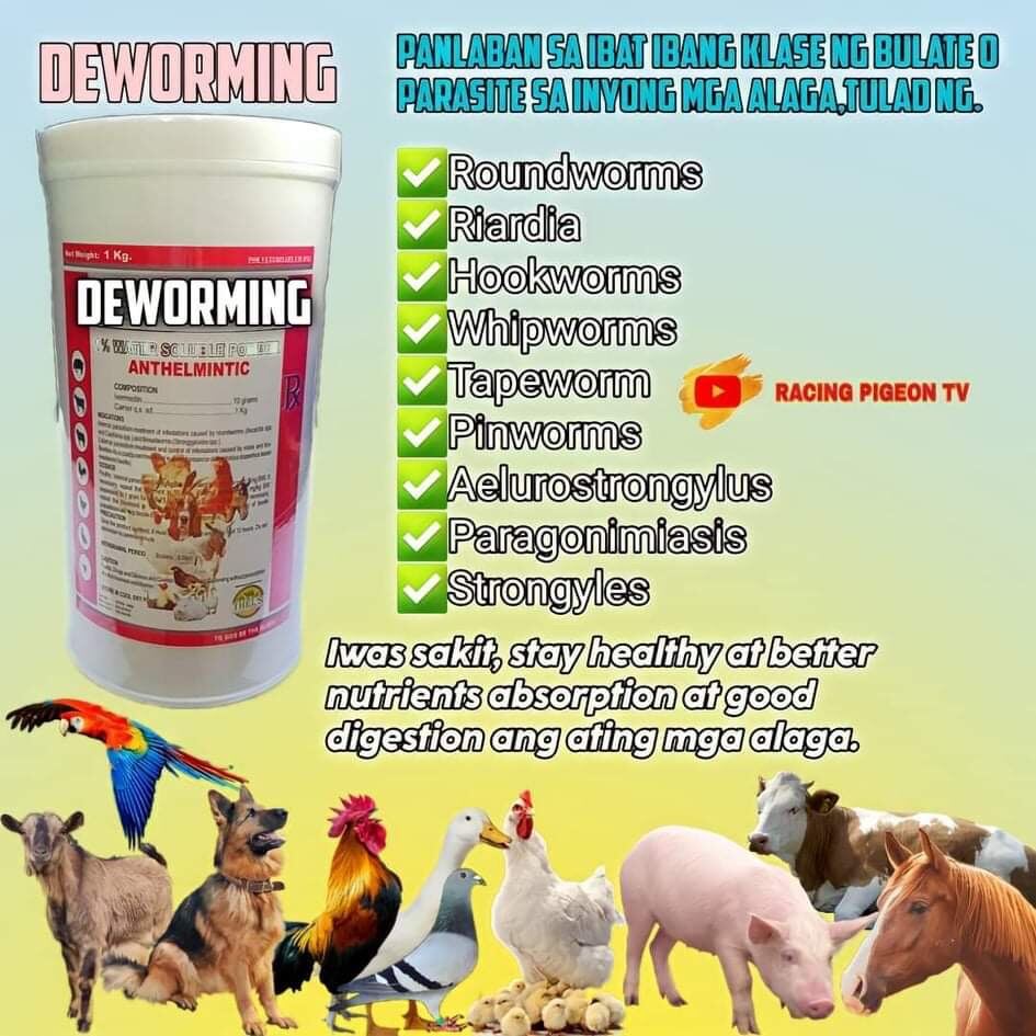 Dewormer 1% Water Soluble 1kg. | Lazada PH