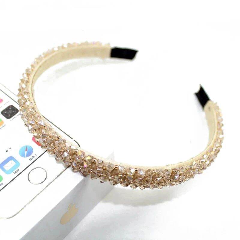 Handmade Shiny Full Crystal Beaded Headbands Stone Hairbands | Lazada PH