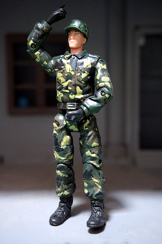 Special Forces 1:18 Movable Modern Military Figures 3.75-Inch Soldiers ...