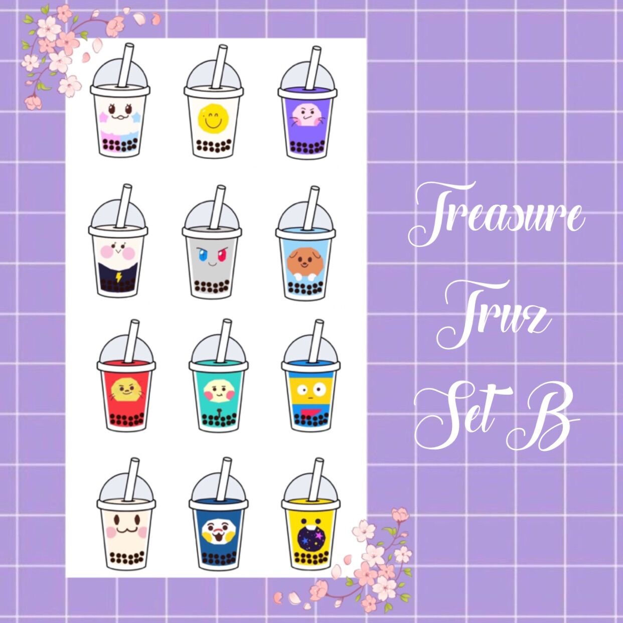 Treasure Truz Laminated Sticker Pack (Die-cut) | Lazada PH