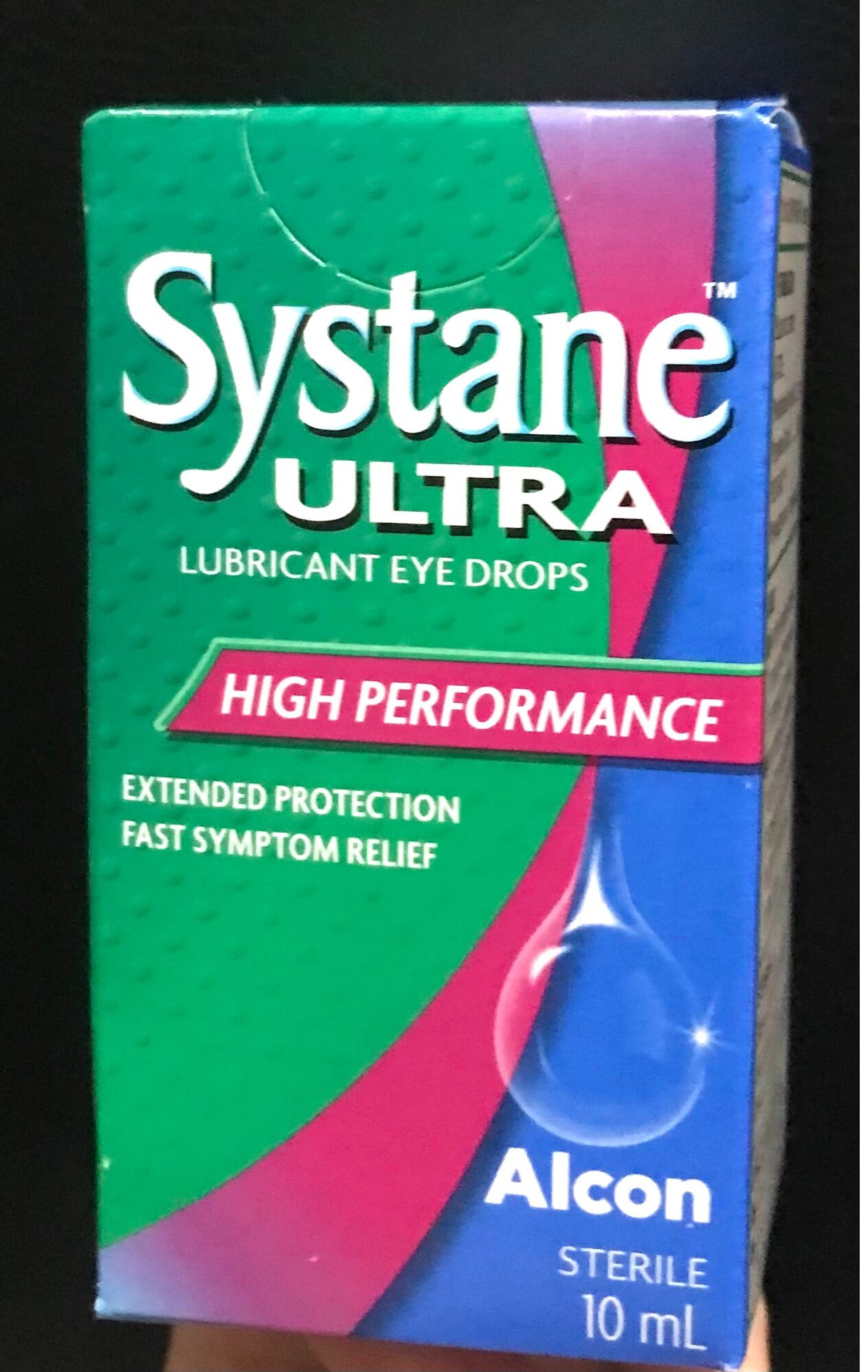 10mL Systane Ultra Lubricant Eye Drops High Performance Extended ...