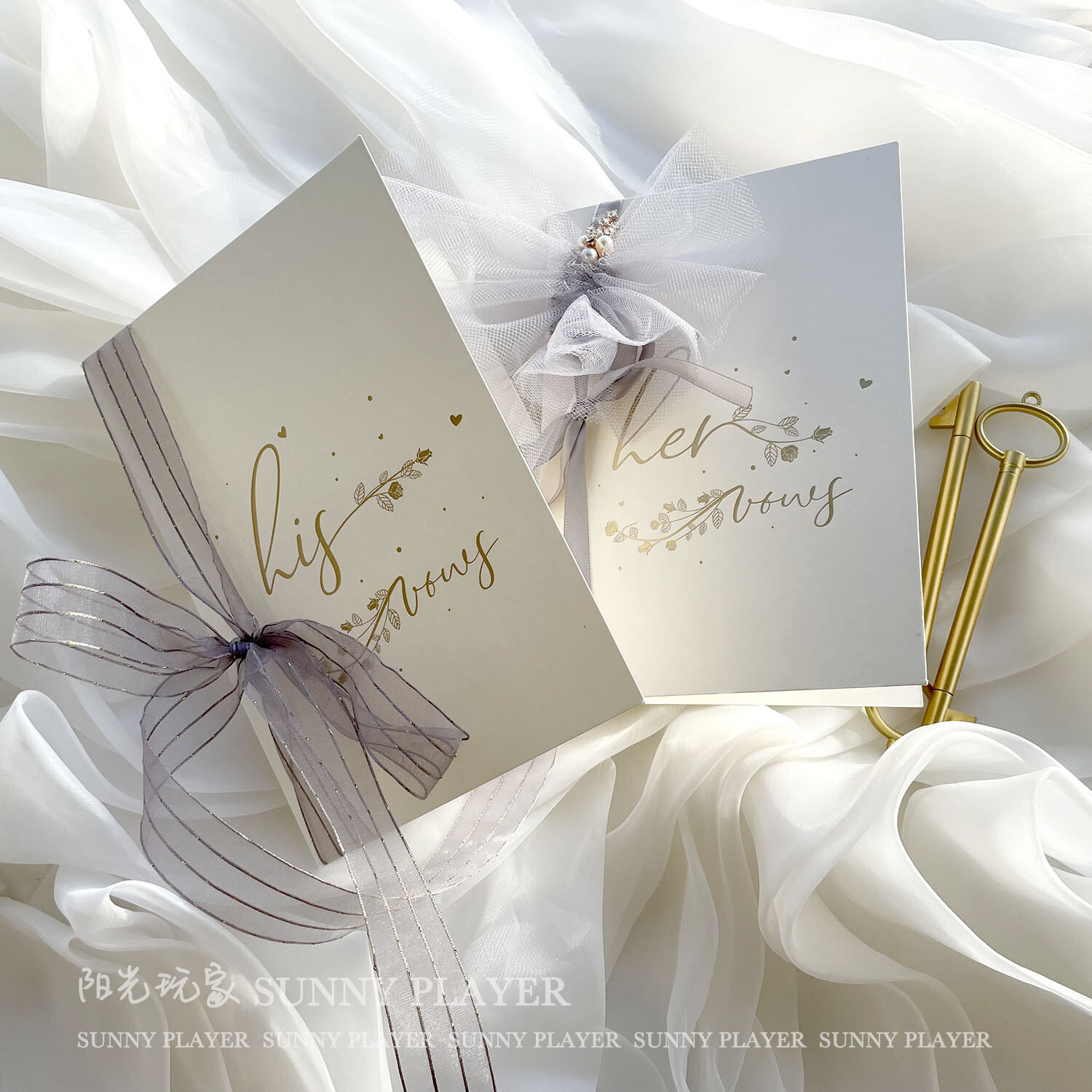 Oath Card Wedding Wedding Bride and Groom Oath Book Gift Pen Speech ...