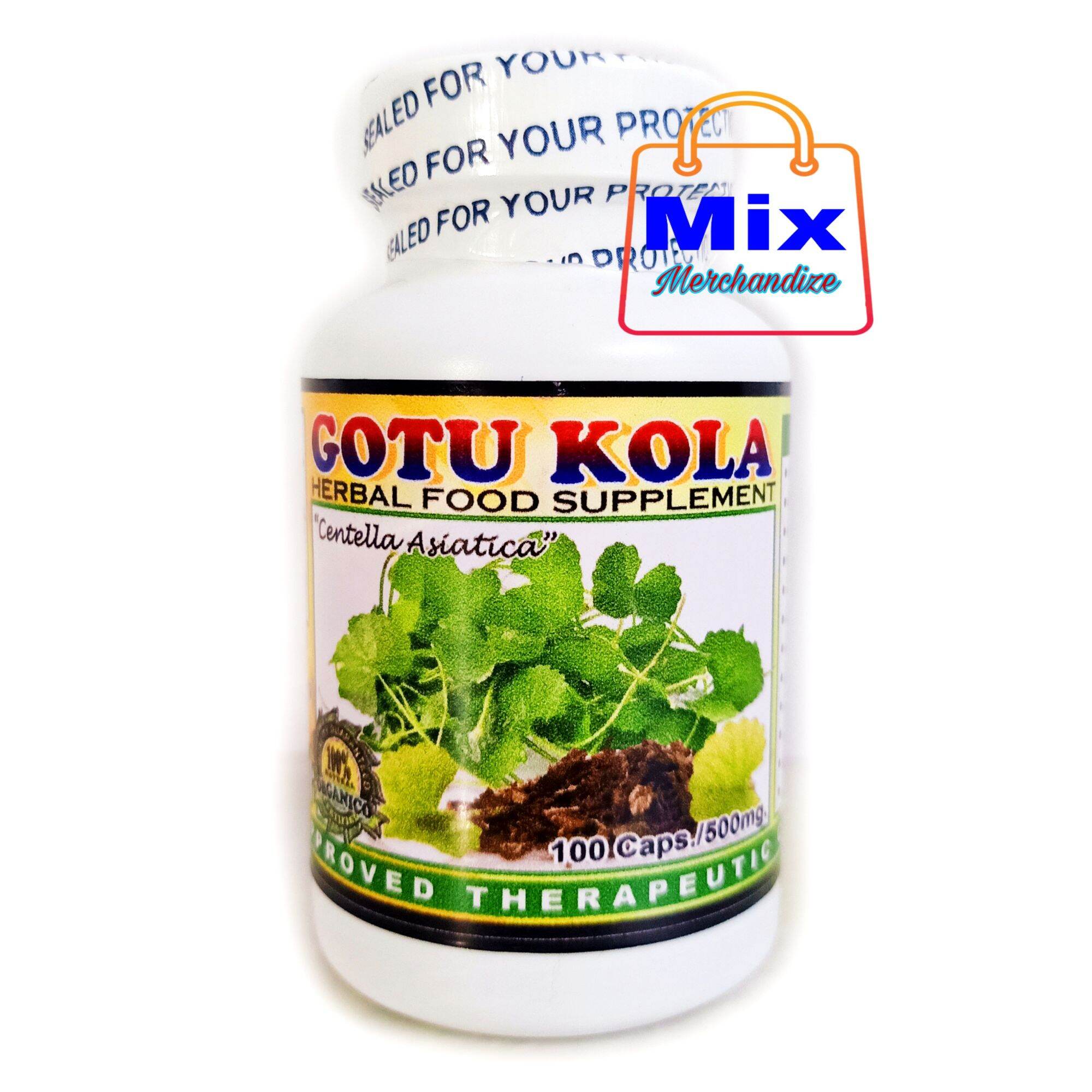 Gotu Kola Capsule Food Supplement 100 Capsules | Lazada PH
