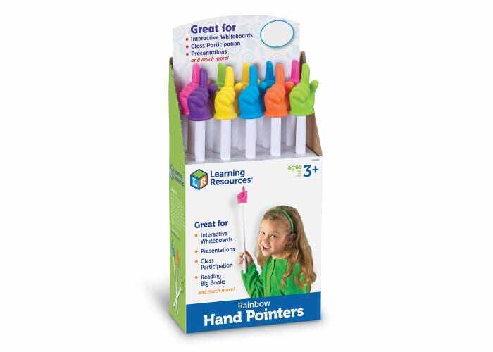 Learning Resources Finger Shape Baton Teacher Pointer Picture Book ...