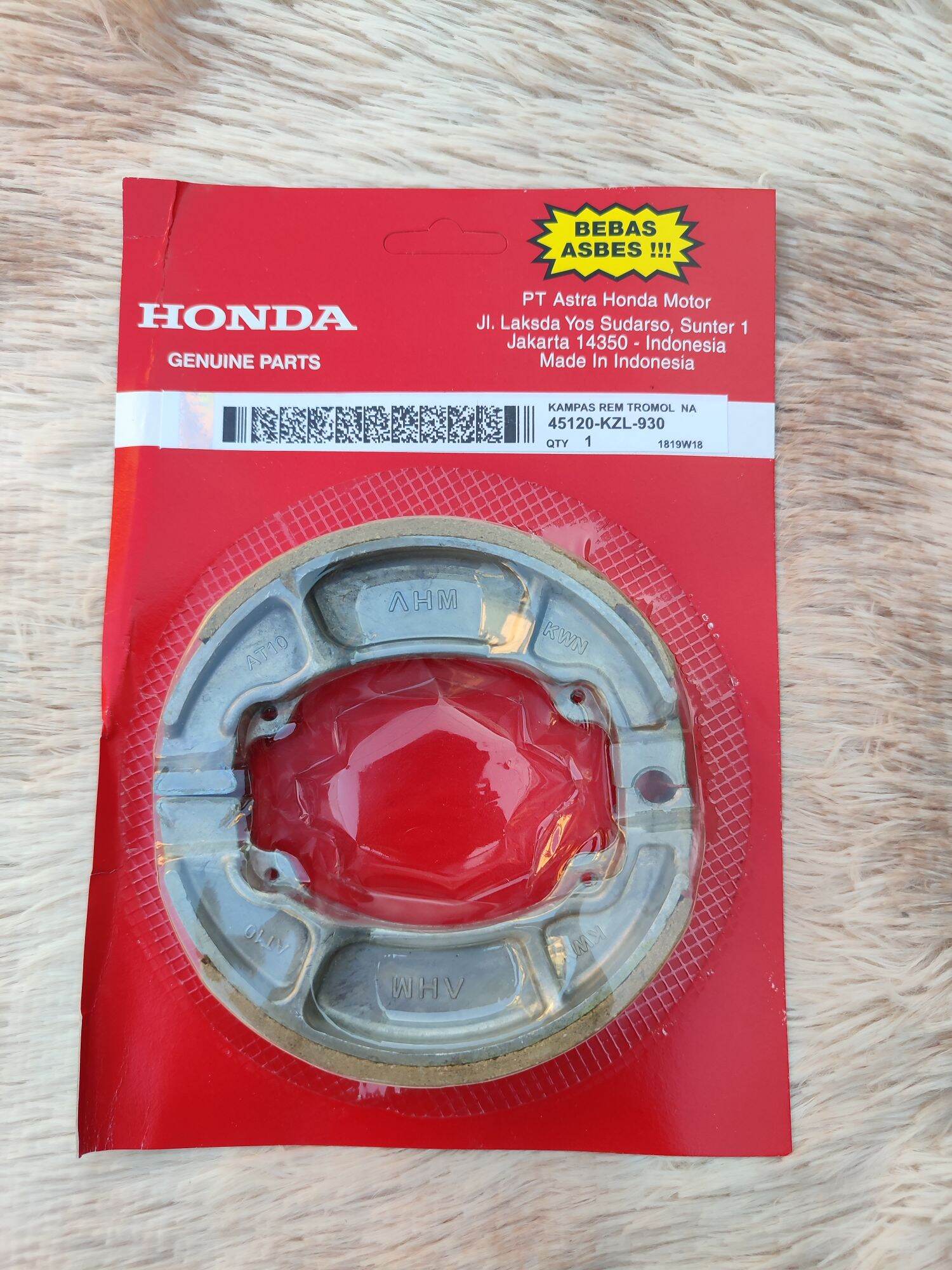 Honda Beat/Click V1 Brake Pad & Brake Shoe | Lazada PH