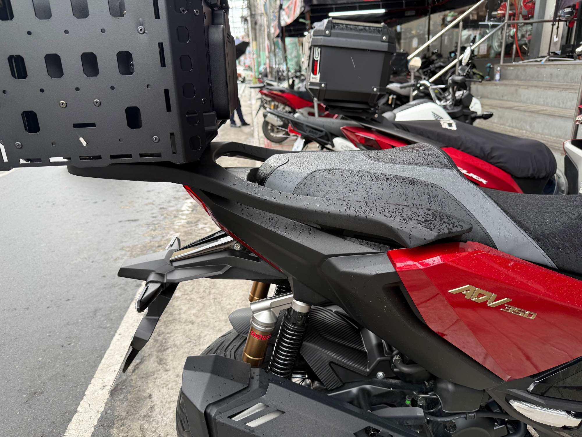 SEC METAL GEAR Q3 & SEC SEAGULL ADV 350 SEC TOP BOX BRACKET | Lazada PH