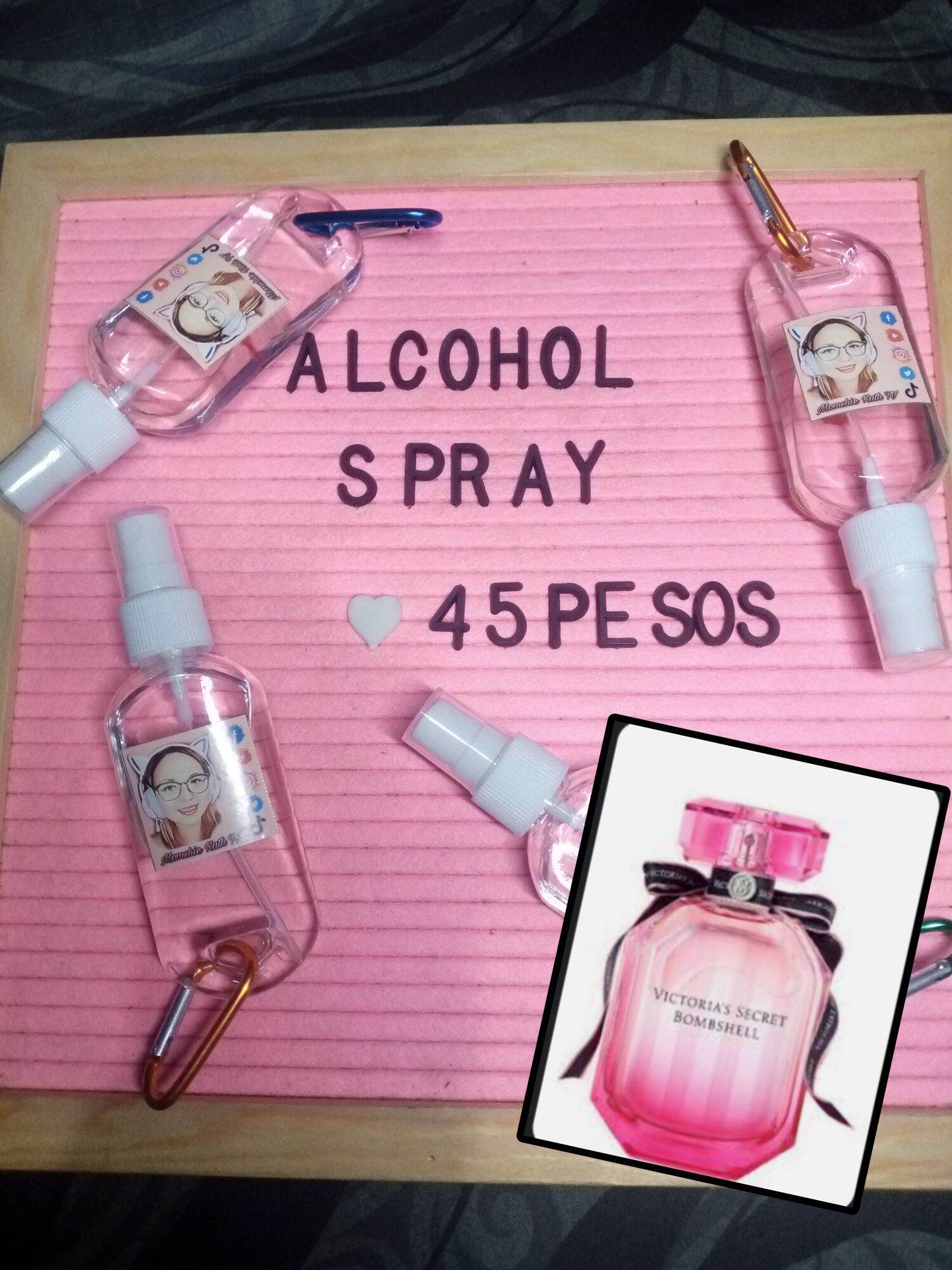 Alcohol Spray 50ml (Pwede Customize name or photo) | Lazada PH