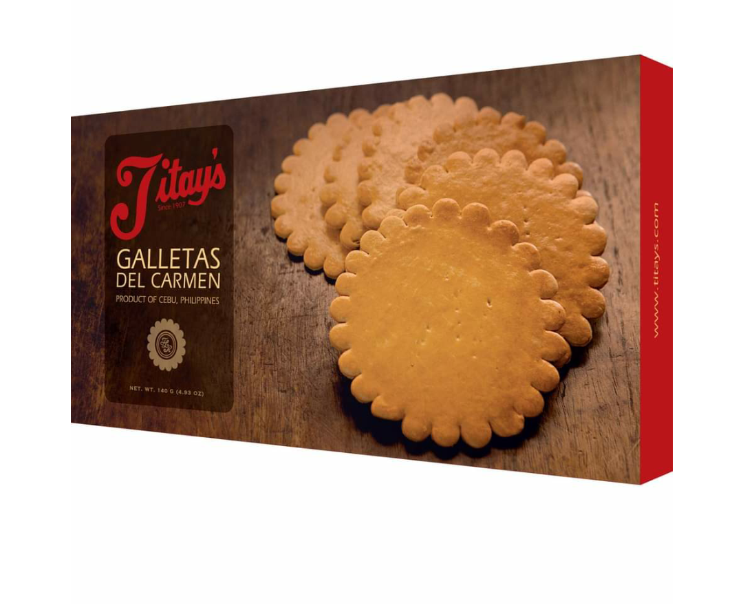 3boxes x 140g Titay's Galletas Del Carmen Pasalubong Local Delicacy ...