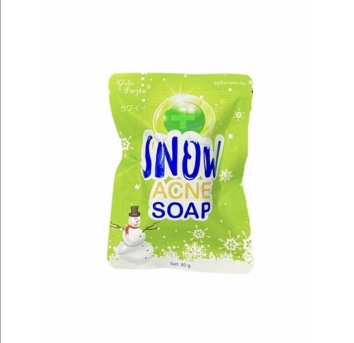 SALE!! SNOW SOAP BY: FROZEN THAILAND (Acne soap & whipp soap) bar soap ...