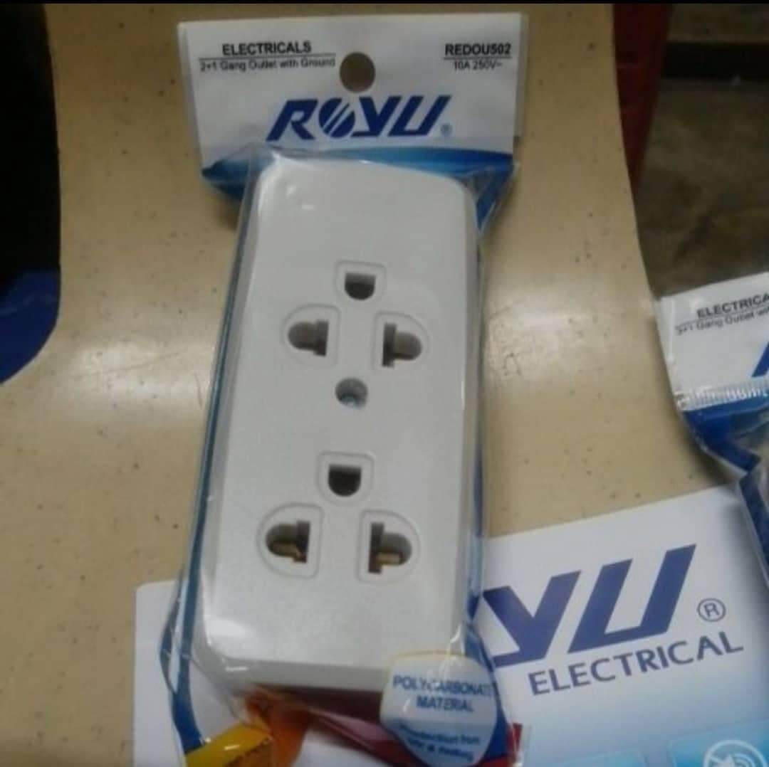 high quality royu surface type outlets available!! | Lazada PH