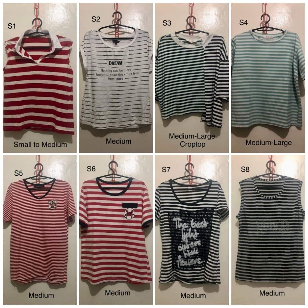 Mixed Women Clothing Ukay Ukay Finds - Stripe Design