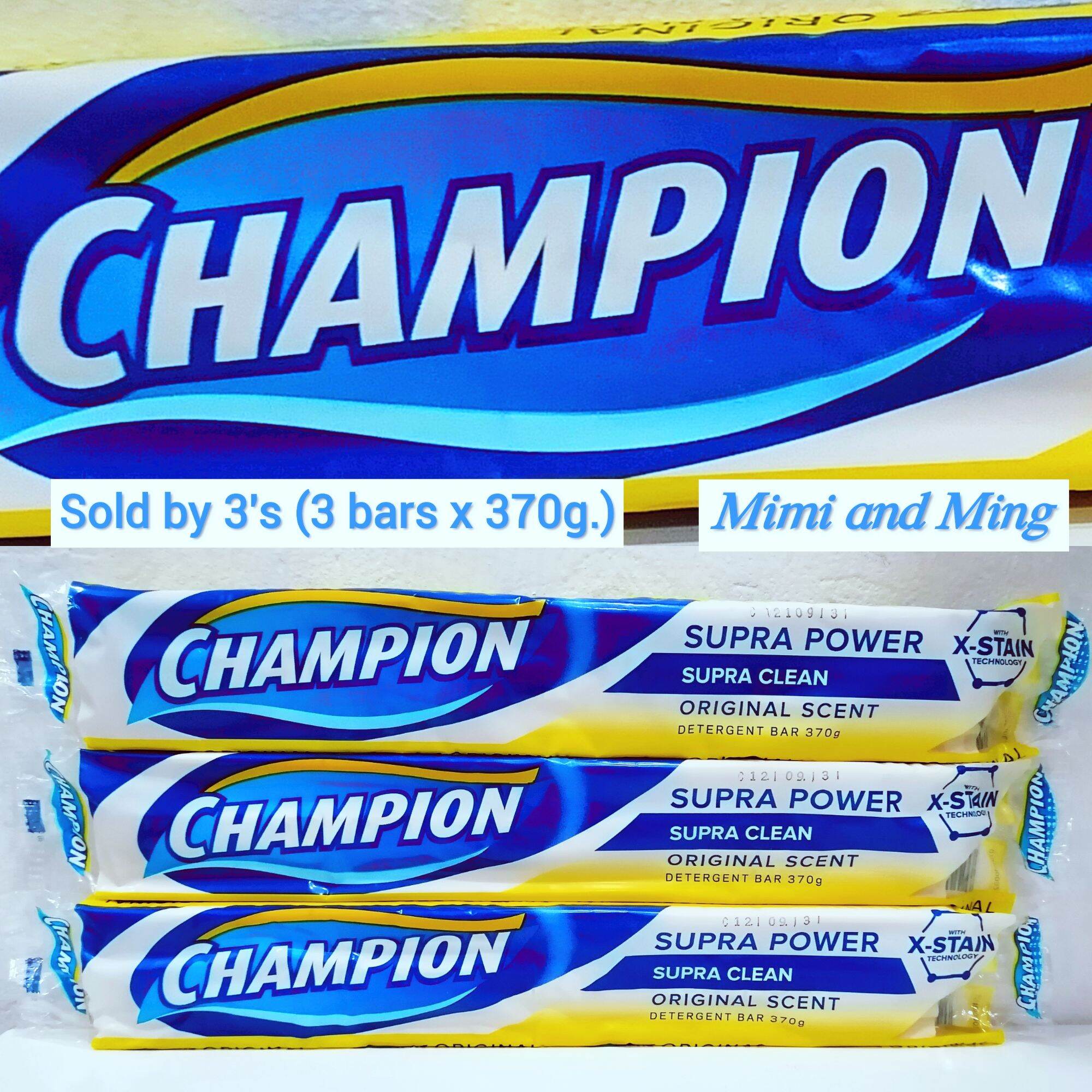 Champion Supra Power&Clean with X-Stain Technology.Orig Scent Detergent ...