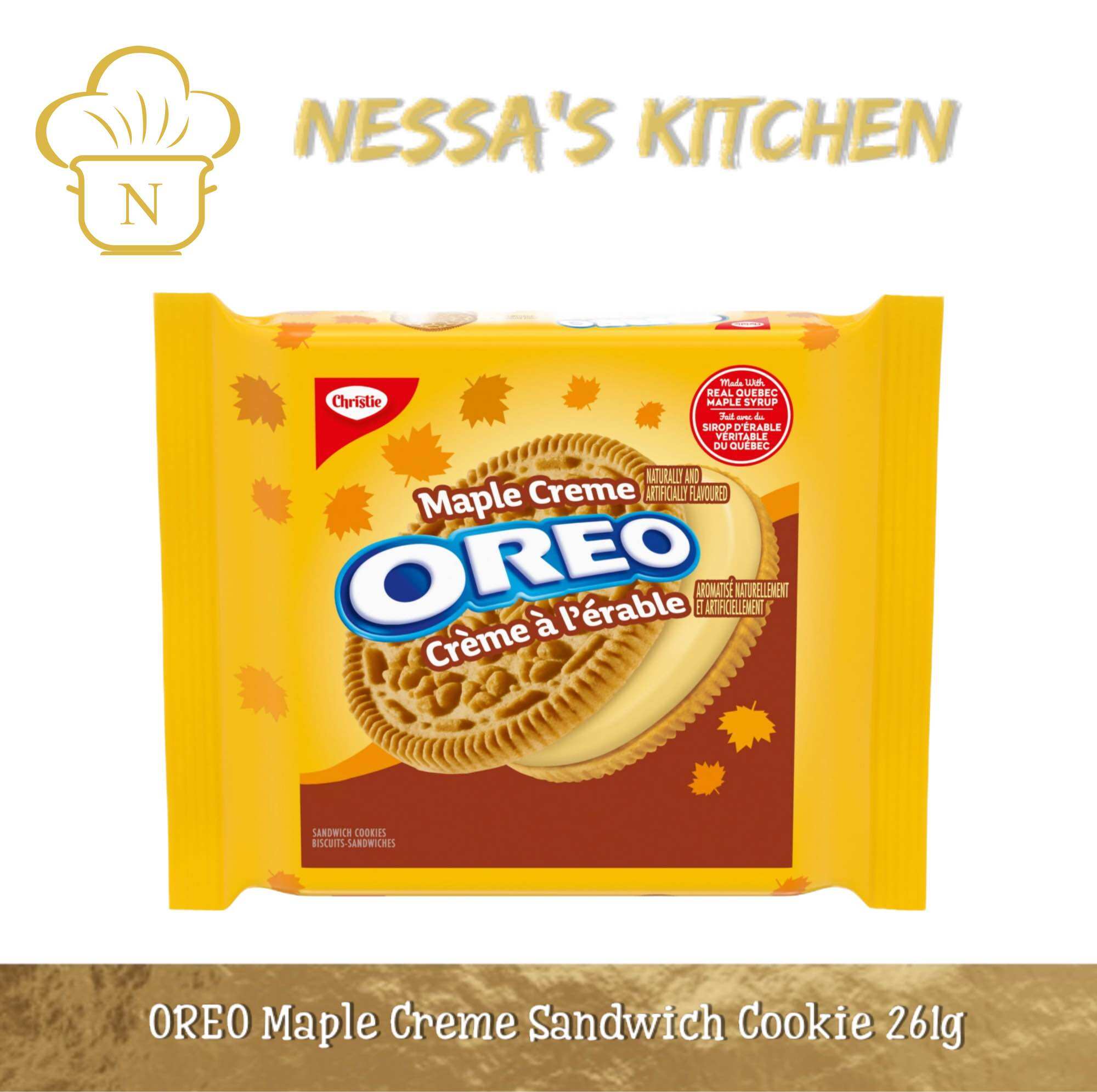 OREO Maple Creme Sandwich Cookie 261g [Nessa’s Kitchen] | Lazada PH