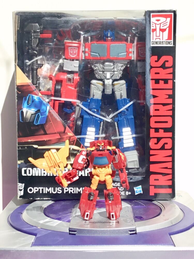 Transformers Combiner Wars Optimus Prime & Hot Rod SET combines to form ...