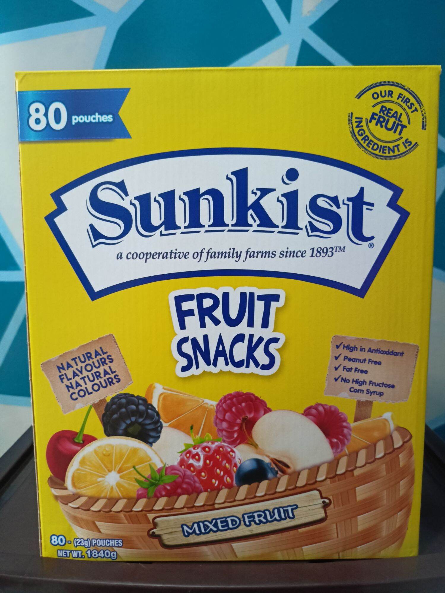 SUNKIST FRUIT SNACKS 80 POUCHES | Lazada PH