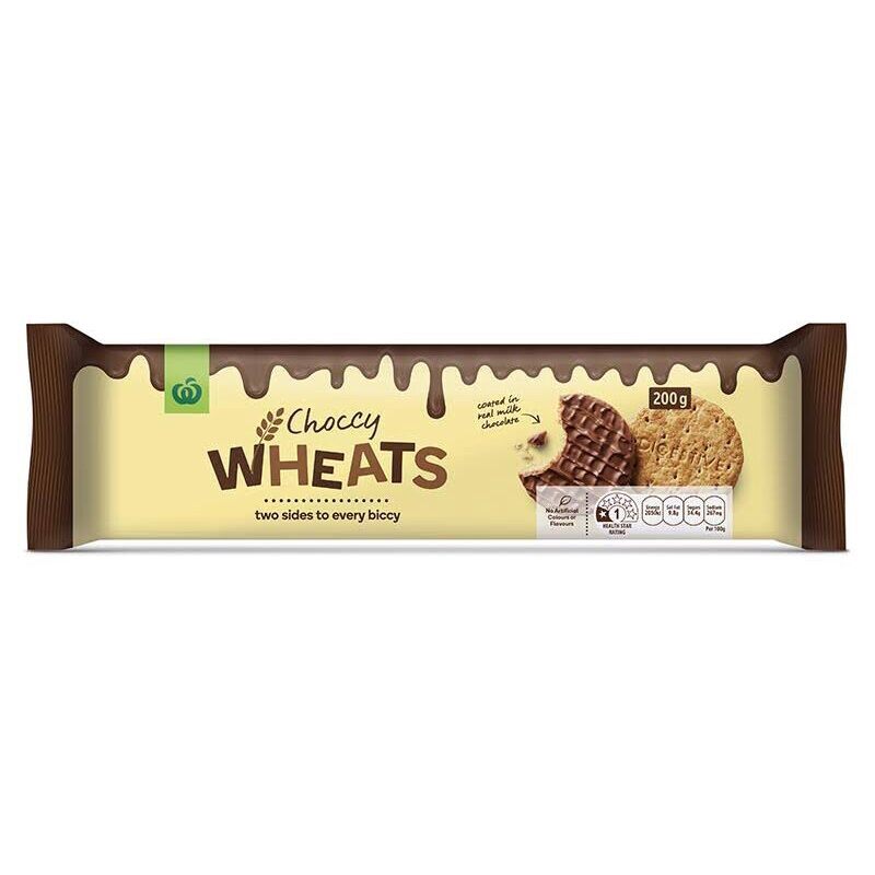 Woolworths Digestive Biscuit Choccy Wheats 200g | Lazada PH