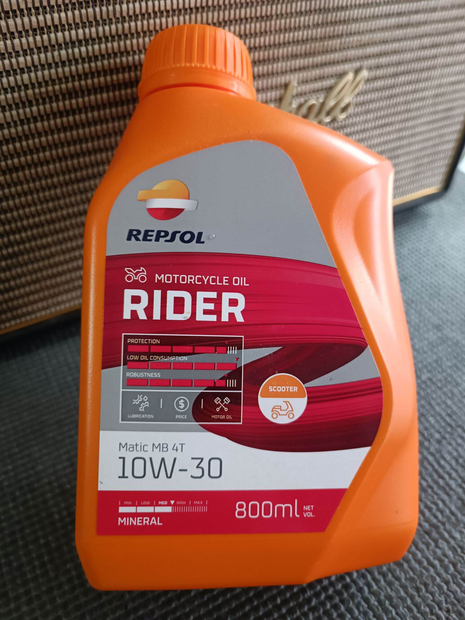 Repsol Rider Scooter Oil 10w30 800mL | Lazada PH