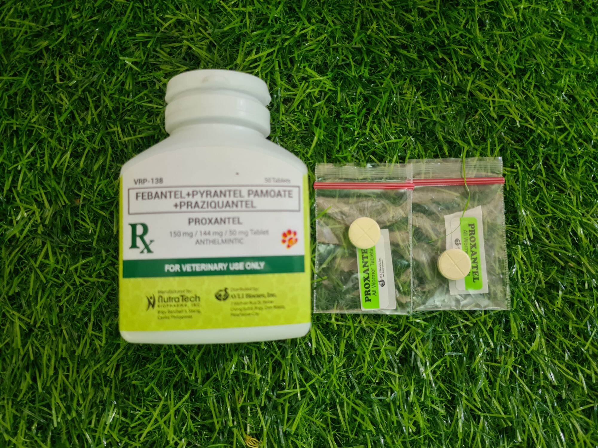 PROXANTEL TABLET DEWORMER FOR DOGS & CATS - PER PC. WITH FREE STICKER ...