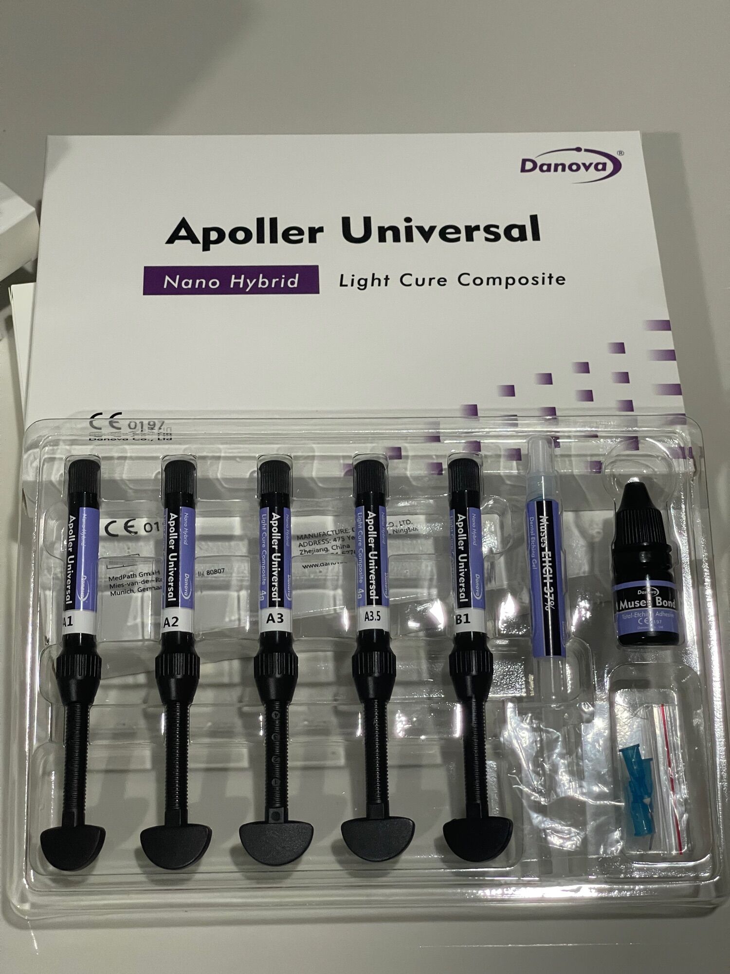 Apoller universal nano hybride composite kit | Lazada PH