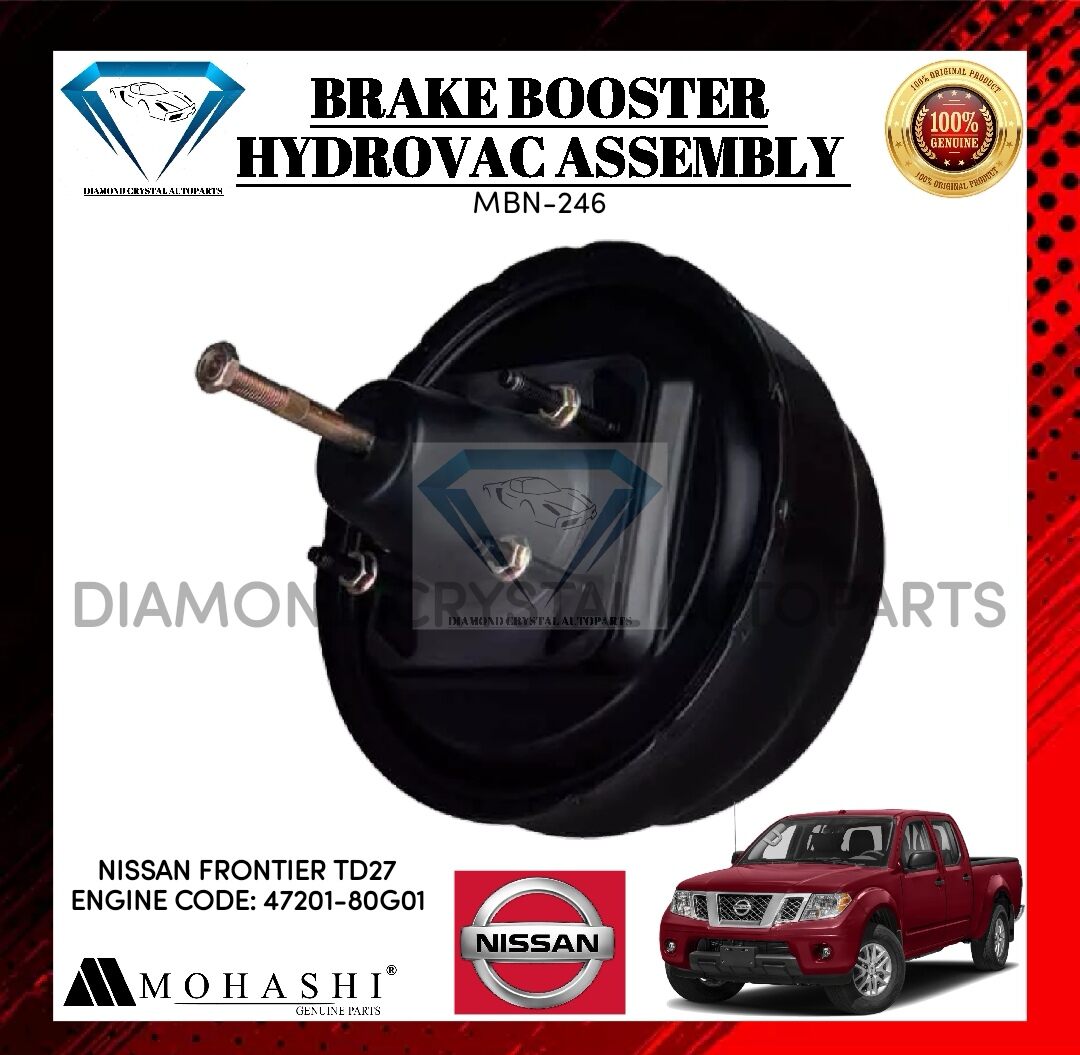 BRAKE BOOSTER HYDROVAC ASSEMBLY NISSAN FRONTIER TD27 ENGINE CODE: 47201 ...