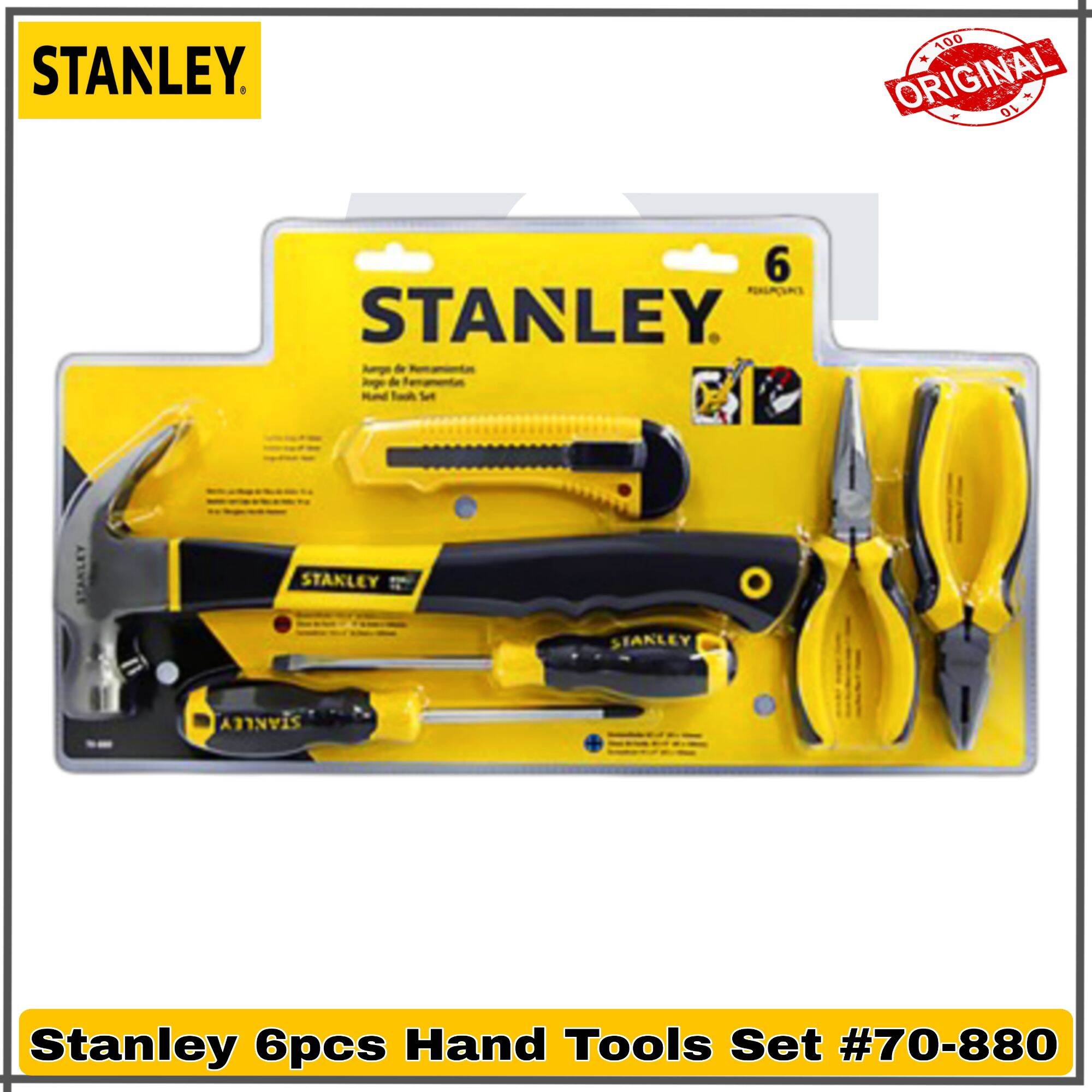Stanley 6 pcs Hand Tools Set #70-880 | Lazada PH