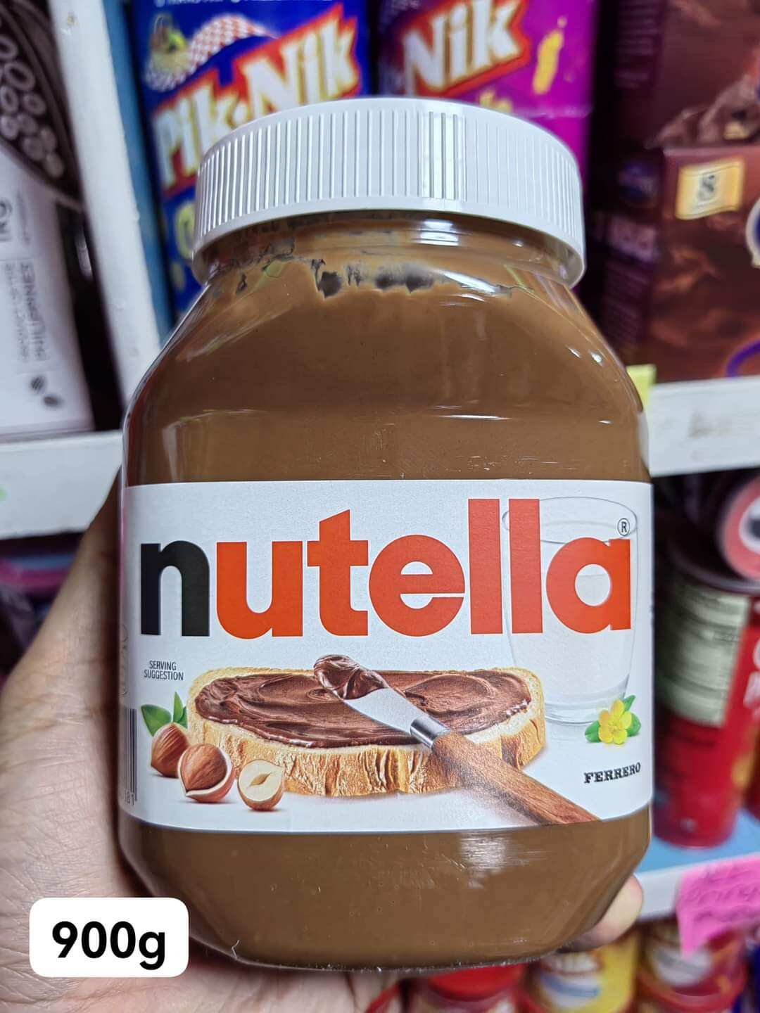 Nutella 900 grams - 599 pesos | Lazada PH