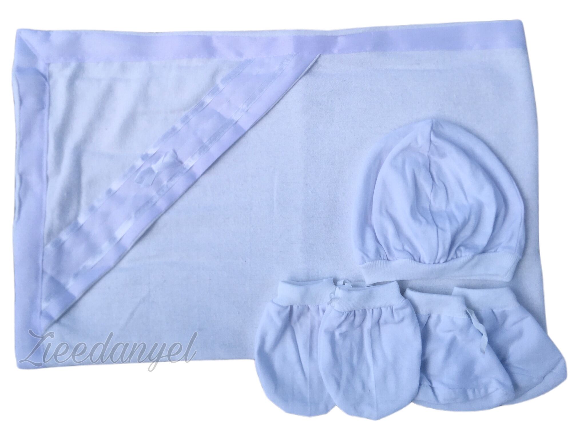 BABY HOOD PRANELA FOR INFANT BABY NEWBORN WITH BONET SET (BONET,MITTENS ...