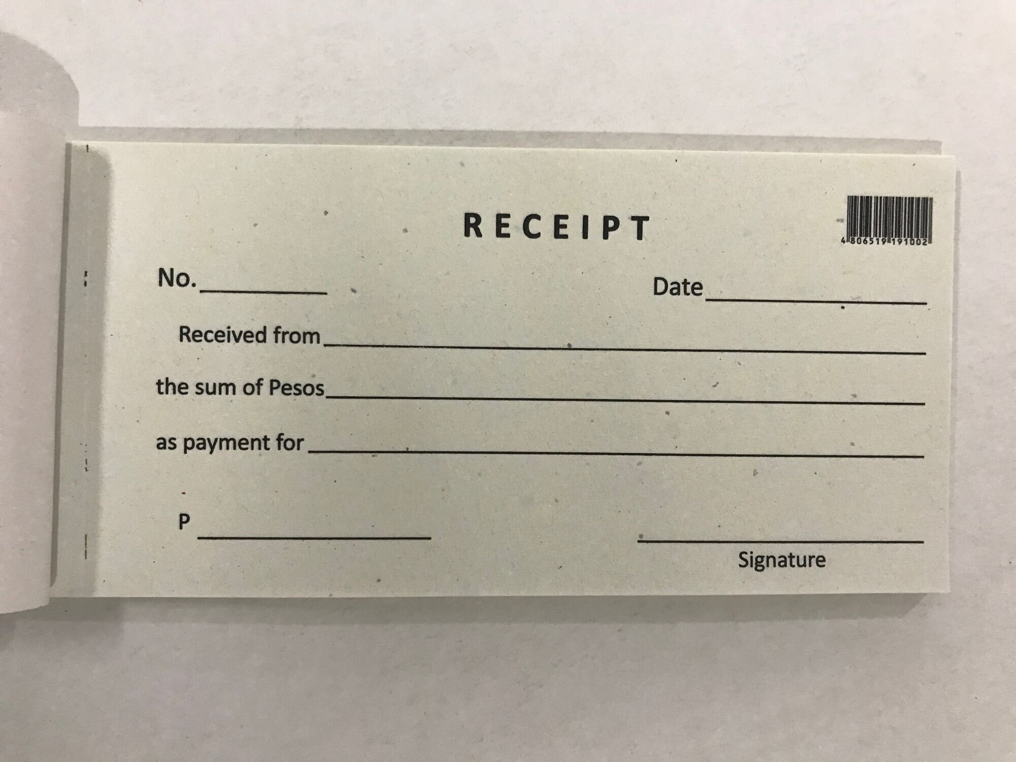 Money Receipt | Lazada PH