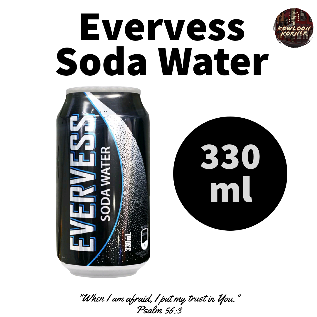 Evervess Soda Water 330ml Carbonated Soda Drink | Lazada PH