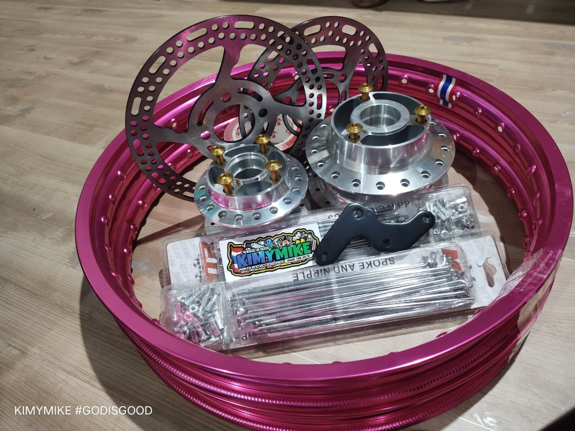 raider 150 carb and fi rim set. ( with free gold bolts) | Lazada PH