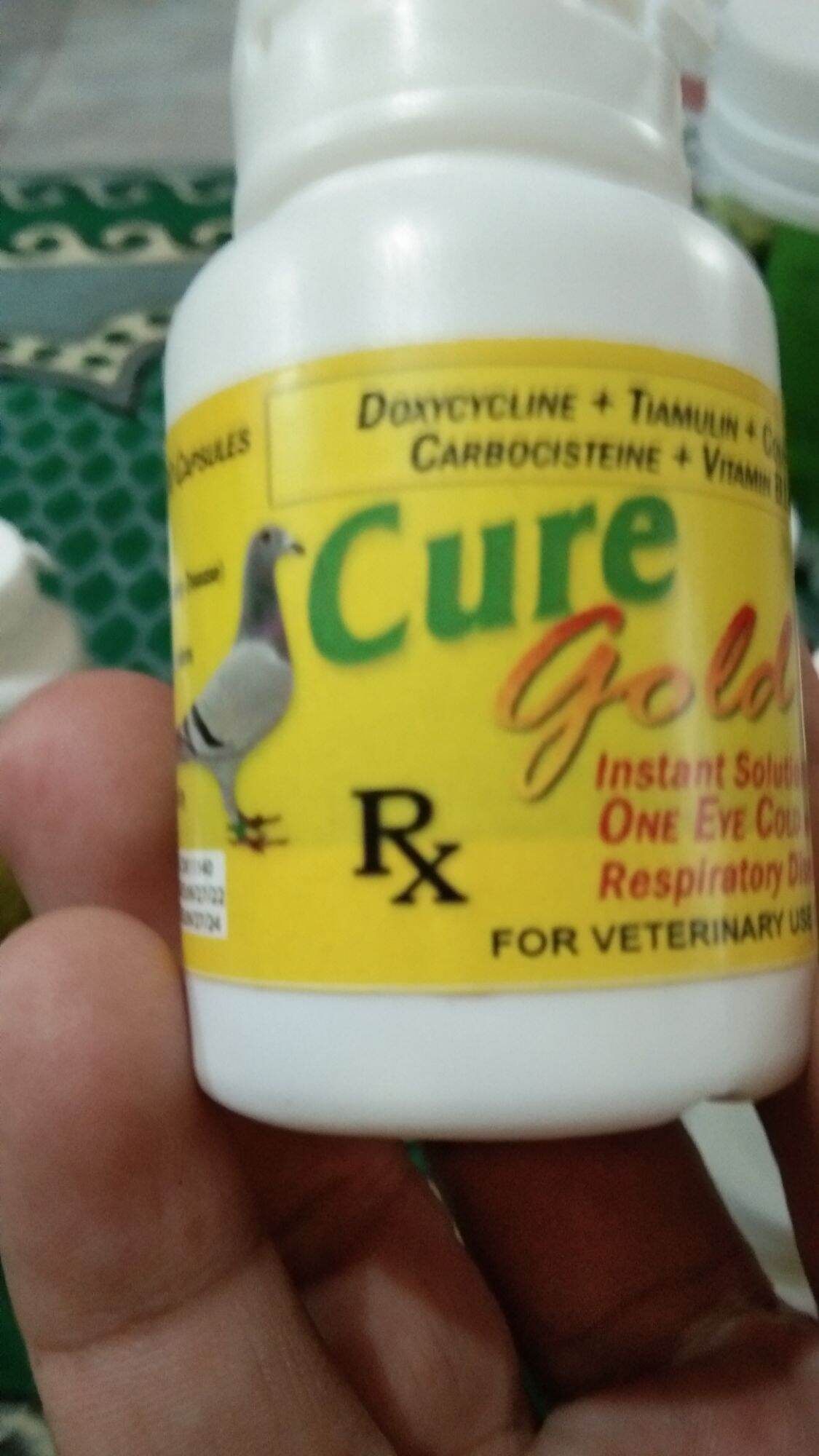 CURE GOLD TRI M 100 PCS ONE BOTTEL GAMOT SA ONE EYE COLD SIPON | Lazada PH